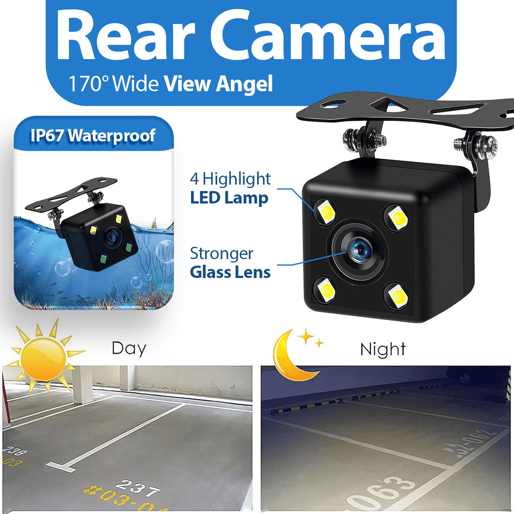 Dashcam Pro (Front & Rear Car Camera) *Best Seller*